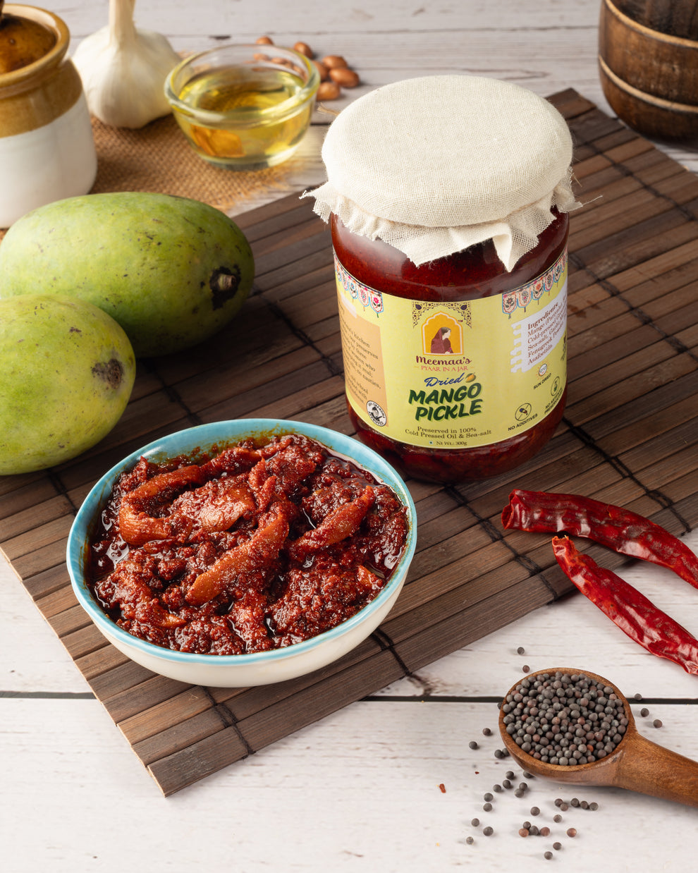 Dried Mango Pickle – Meemaas